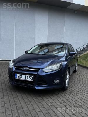 Blue Ford Focus 2013 in Riga, with an engine capacity of 1.60 L and mileage of 295 thousand km for 3700 €, photo  on AUTOMOTO.COM.LV