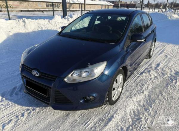 Blue Ford Focus 2013 in Siauliai, with an engine capacity of 1.60 L and mileage of 416 thousand km for 1990 €, photo 1 on AUTOMOTO.COM.LV