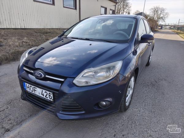 Blue Ford Focus 2013 in Siauliai, with an engine capacity of 1.60 L and mileage of 416 thousand km for 1899 €, photo 1 on AUTOMOTO.COM.LV