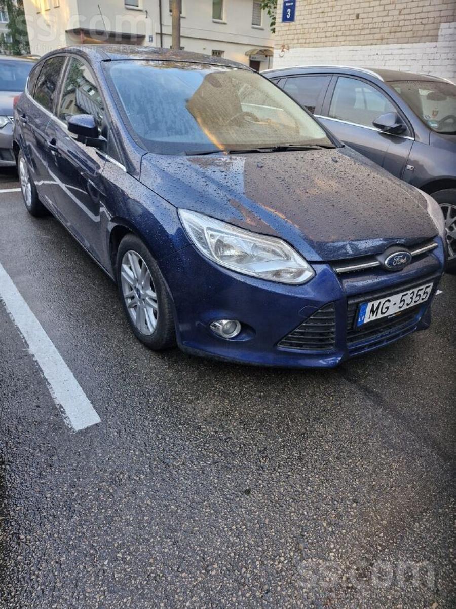 Blue Ford Focus 2013 in Riga, with an engine capacity of 2.00 L and mileage of 288 thousand km for 3900 €, photo 3 on AUTOMOTO.COM.LV