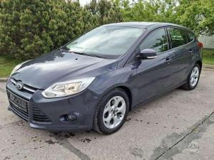 Zils Ford Focus 2014 Ukmergė, ar dzinēja tilpumu 1.00 L un nobraukumu 214 tūkst. km par 2650 €, foto  vietnē AUTOMOTO.COM.LV