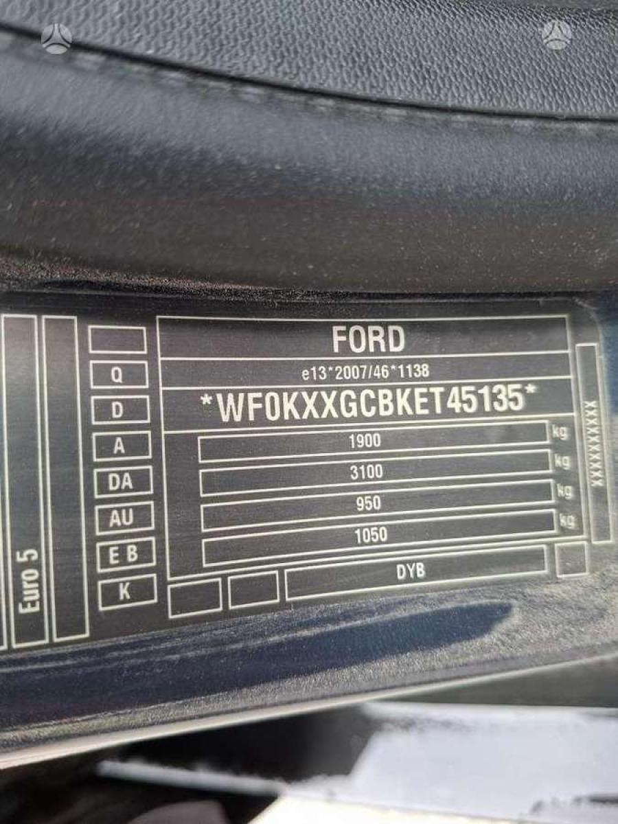 Zils Ford Focus 2014 Ukmergė, ar dzinēja tilpumu 1.00 L un nobraukumu 214 tūkst. km par 2650 €, foto 16 vietnē AUTOMOTO.COM.LV