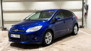 Blue Ford Focus 2014 in Riga, with an engine capacity of 1.00 L and mileage of 133 thousand km for 4500 €, photo  on AUTOMOTO.COM.LV