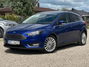 Blue Ford Focus 2016 in Jelgava, with an engine capacity of 1.50 L and mileage of 0 thousand km for 4990 €, photo  on AUTOMOTO.COM.LV