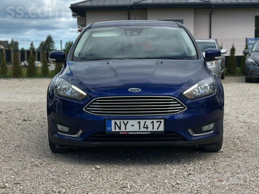 Blue Ford Focus 2016 in Jelgava, with an engine capacity of 1.50 L and mileage of 0 thousand km for 4990 €, photo 3 on AUTOMOTO.COM.LV