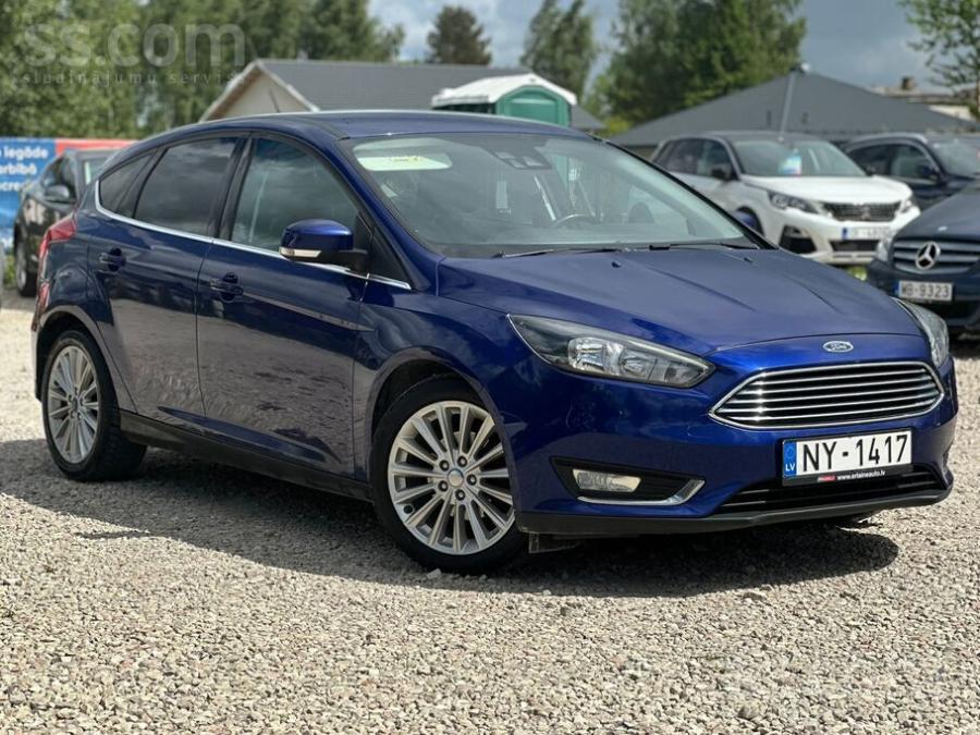 Blue Ford Focus 2016 in Jelgava, with an engine capacity of 1.50 L and mileage of 0 thousand km for 4990 €, photo 4 on AUTOMOTO.COM.LV