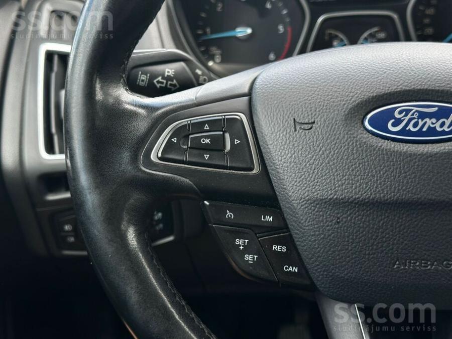 Blue Ford Focus 2016 in Jelgava, with an engine capacity of 1.50 L and mileage of 0 thousand km for 4990 €, photo 30 on AUTOMOTO.COM.LV