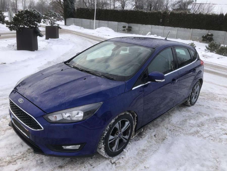 Blue Ford Focus 2017 in Taurage, with an engine capacity of 1.00 L and mileage of 222 thousand km for 4200 €, photo 1 on AUTOMOTO.COM.LV