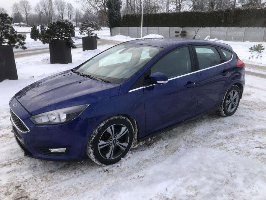 Blue Ford Focus 2017 in Taurage, with an engine capacity of 1.00 L and mileage of 222 thousand km for 4200 €, photo 2 on AUTOMOTO.COM.LV