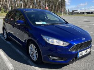Blue Ford Focus 2017 in Riga, with an engine capacity of 1.50 L and mileage of 58 thousand km for 6800 €, photo 5 on AUTOMOTO.COM.LV