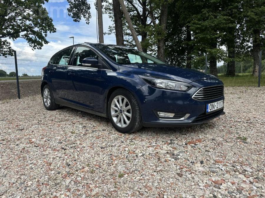 Blue Ford Focus 2018 in Cesis, with an engine capacity of 2.00 L and mileage of 0 thousand km for 8900 €, photo 1 on AUTOMOTO.COM.LV