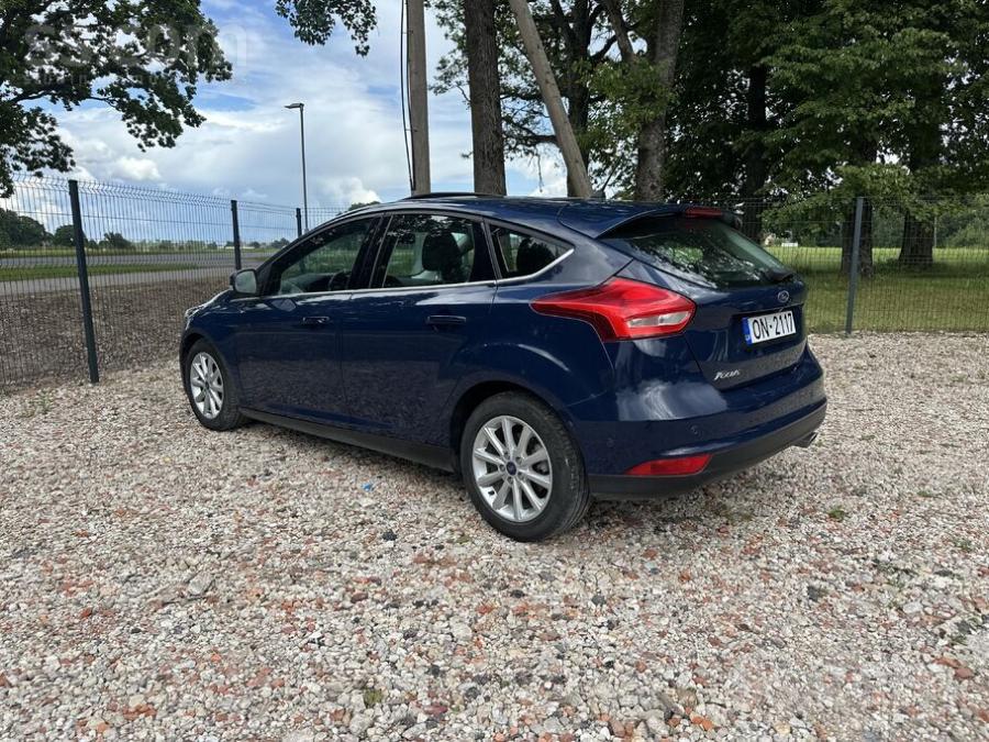 Blue Ford Focus 2018 in Cesis, with an engine capacity of 2.00 L and mileage of 0 thousand km for 8900 €, photo 9 on AUTOMOTO.COM.LV