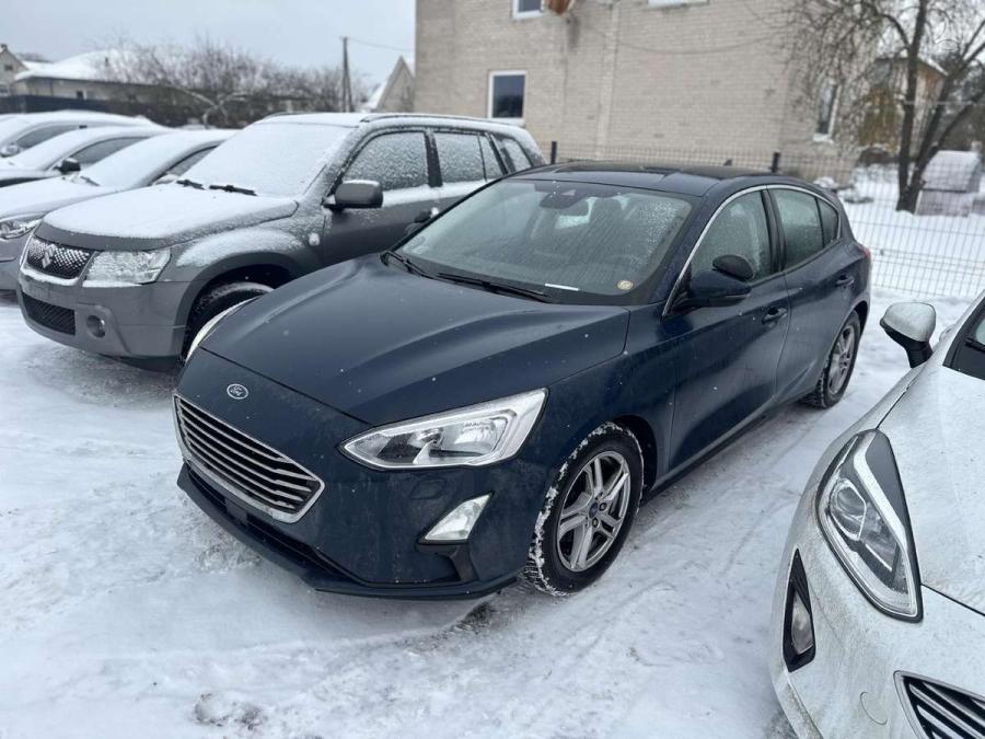 Blue Ford Focus 2019 in Vilnius, with an engine capacity of 1.00 L and mileage of 204 thousand km for 5700 €, photo 1 on AUTOMOTO.COM.LV