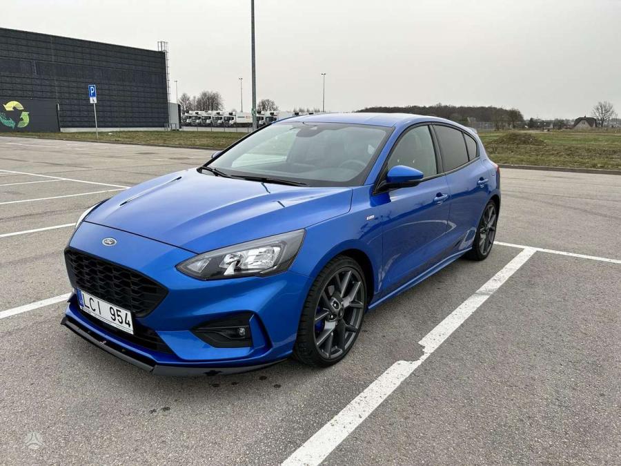 Синий Форд Фокус 2019 в Вильнюс, объемом двигателя 1.50 л и пробегом 63 тыс. км за 12700 €, фото 4 на AUTOMOTO.COM.LV