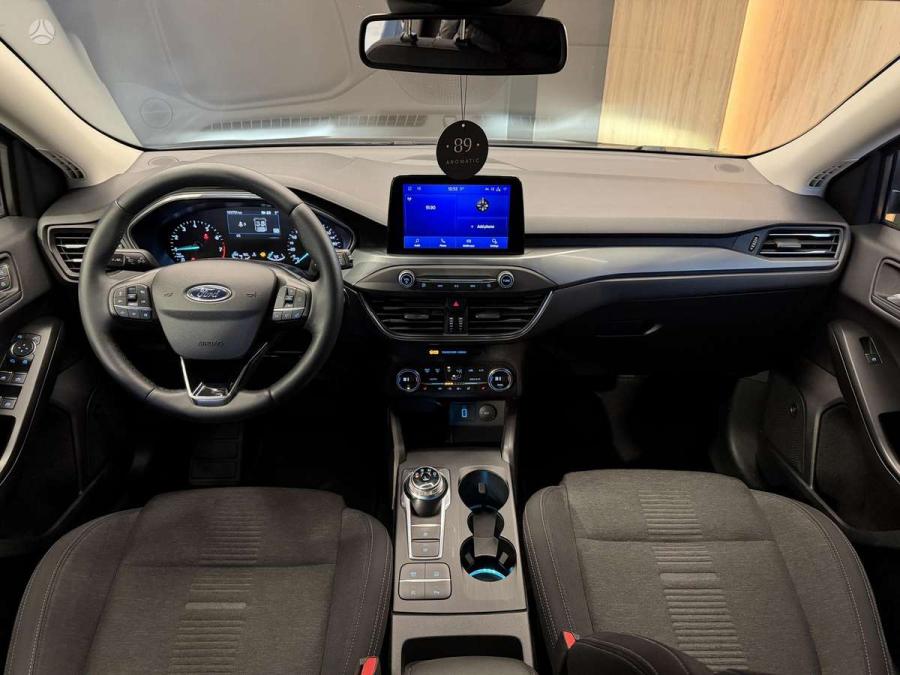Blue Ford Focus 2020 in Kaunas, with an engine capacity of 1.50 L and mileage of 102 thousand km for 12990 €, photo 16 on AUTOMOTO.COM.LV
