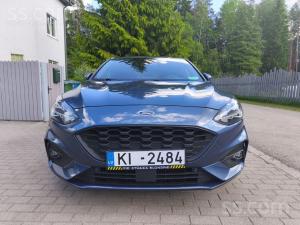 Blue Ford Focus 2020 in Riga, with an engine capacity of 2.00 L and mileage of 126 thousand km for 13900 €, photo 4 on AUTOMOTO.COM.LV