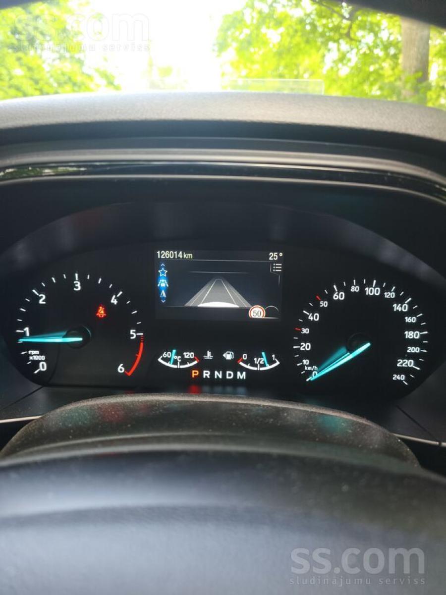 Blue Ford Focus 2020 in Riga, with an engine capacity of 2.00 L and mileage of 126 thousand km for 13900 €, photo 14 on AUTOMOTO.COM.LV
