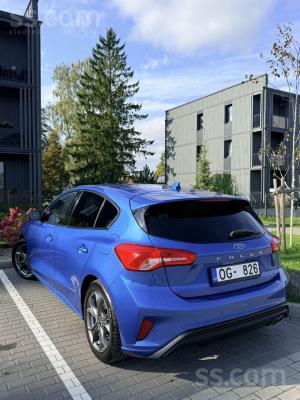 Blue Ford Focus 2020 in Riga, with an engine capacity of 1.50 L and mileage of 82 thousand km for 10490 €, photo 9 on AUTOMOTO.COM.LV