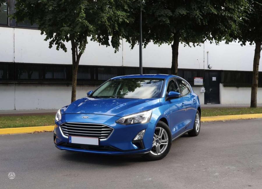 Blue Ford Focus 2021 in Kaunas, with an engine capacity of 1.50 L and mileage of 198 thousand km for 8600 €, photo 1 on AUTOMOTO.COM.LV