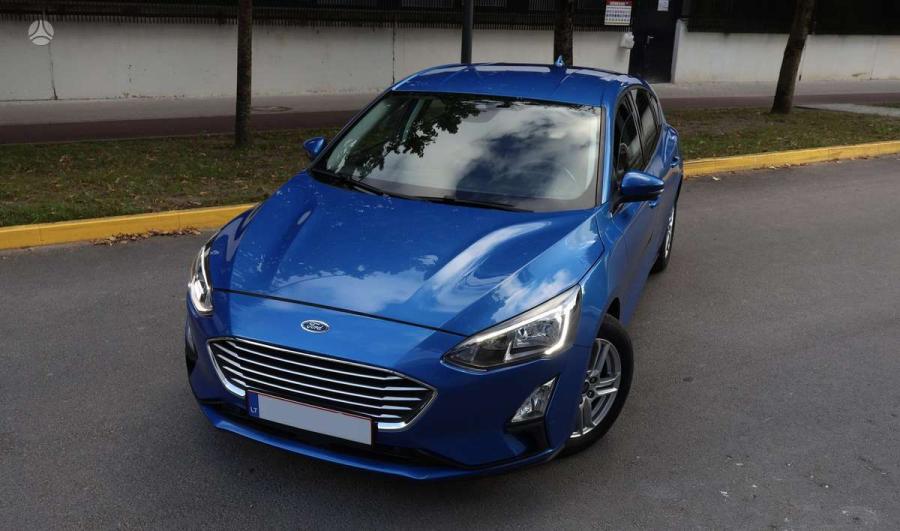Blue Ford Focus 2021 in Kaunas, with an engine capacity of 1.50 L and mileage of 198 thousand km for 8600 €, photo 6 on AUTOMOTO.COM.LV
