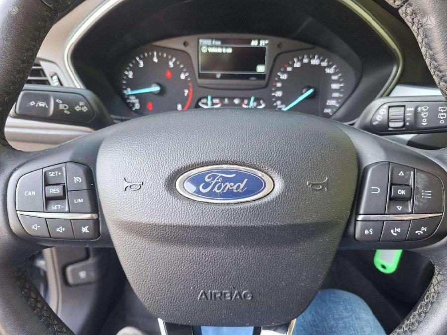 Blue Ford Focus 2021 in Vilnius, with an engine capacity of 1.00 L and mileage of 73 thousand km for 9100 €, photo 10 on AUTOMOTO.COM.LV