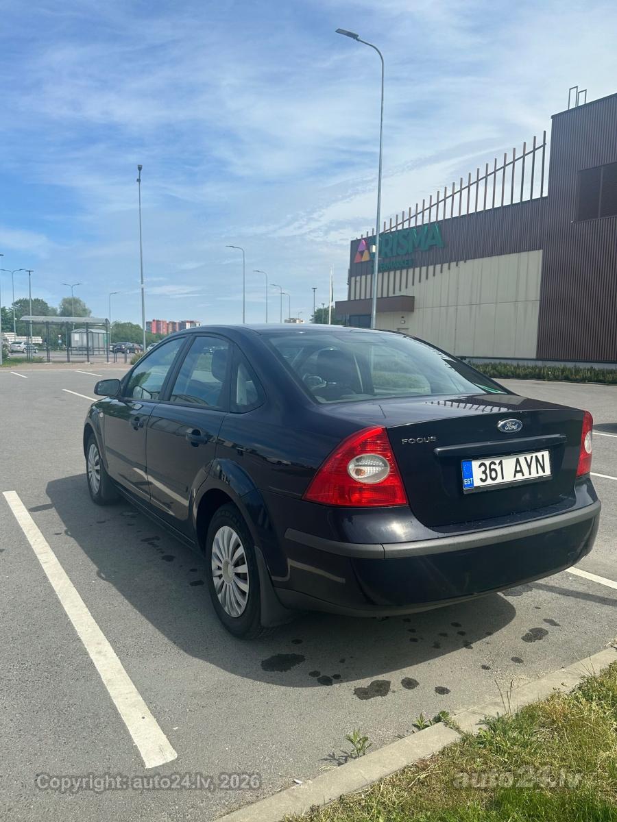 Blue Ford Focus 2007 in Tallinn, with an engine capacity of 1.60 L and mileage of 115 thousand km for 2400 €, photo 7 on AUTOMOTO.COM.LV