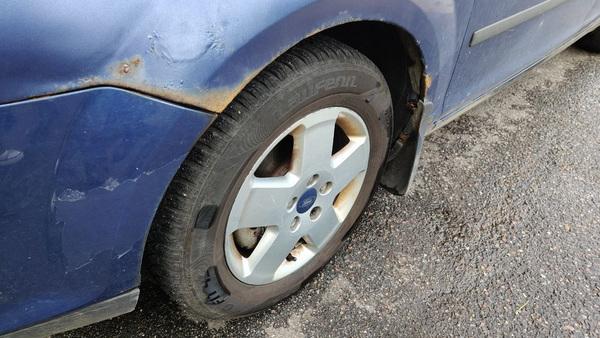Blue Ford Focus 2007 in Tallinn, with an engine capacity of 1.50 L and mileage of 179 thousand km for 1500 €, photo 5 on AUTOMOTO.COM.LV