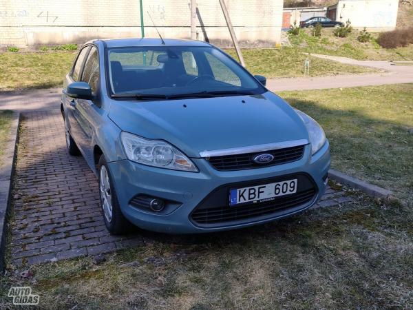 Blue Ford Focus 2008 in Alytus, with an engine capacity of 1.60 L and mileage of 191 thousand km for 950 €, photo 2 on AUTOMOTO.COM.LV