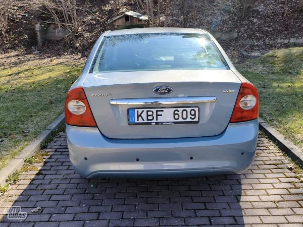 Blue Ford Focus 2008 in Alytus, with an engine capacity of 1.60 L and mileage of 191 thousand km for 950 €, photo 9 on AUTOMOTO.COM.LV