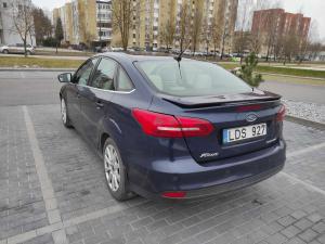Blue Ford Focus 2017 in Kaunas, with an engine capacity of 2.00 L and mileage of 104 thousand km for 5900 €, photo 4 on AUTOMOTO.COM.LV