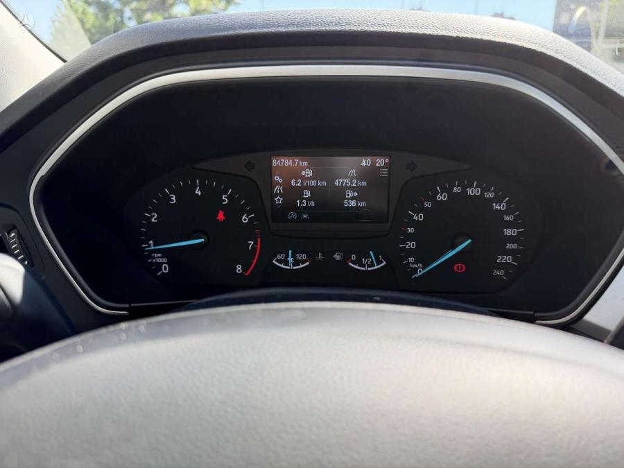Blue Ford Focus 2021 in Vilnius, with an engine capacity of 1.00 L and mileage of 84 thousand km for 14000 €, photo 7 on AUTOMOTO.COM.LV