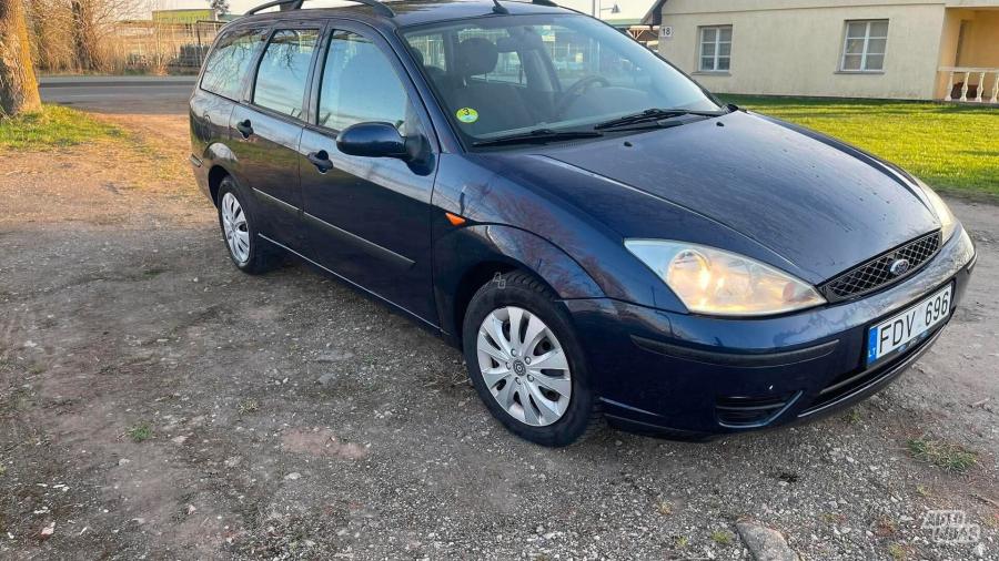 Zils Ford Focus 2003 Panevēža, ar dzinēja tilpumu 1.80 L un nobraukumu 0 tūkst. km par 1000 €, foto 3 vietnē AUTOMOTO.COM.LV