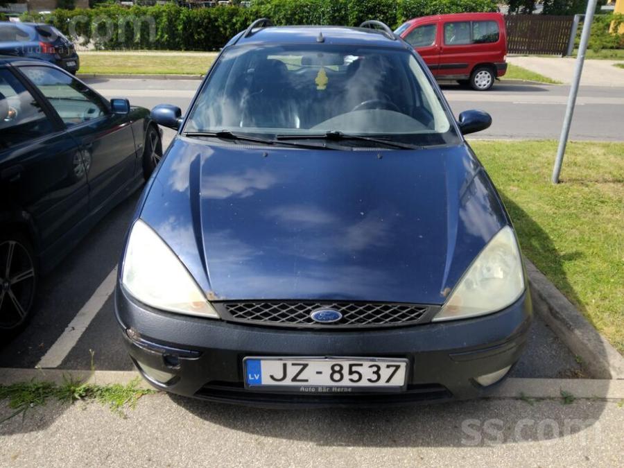 Zils Ford Focus 2004 Rīga, ar dzinēja tilpumu 1.70 L un nobraukumu 330 tūkst. km par 650 €, foto 3 vietnē AUTOMOTO.COM.LV