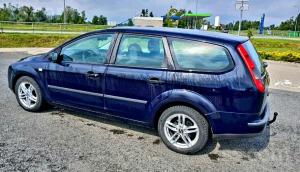 Blue Ford Focus 2006 in Cesis, with an engine capacity of 1.60 L and mileage of 140 thousand km for 1450 €, photo 7 on AUTOMOTO.COM.LV