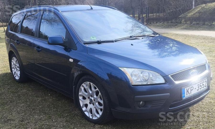 Zils Ford Focus 2006 Valmiera, ar dzinēja tilpumu 2.00 L un nobraukumu 316 tūkst. km par 2100 €, foto 8 vietnē AUTOMOTO.COM.LV