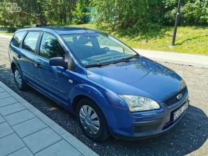 Zils Ford Focus 2006 Viļņa, ar dzinēja tilpumu 1.60 L un nobraukumu 243 tūkst. km par 2000 €, foto  vietnē AUTOMOTO.COM.LV