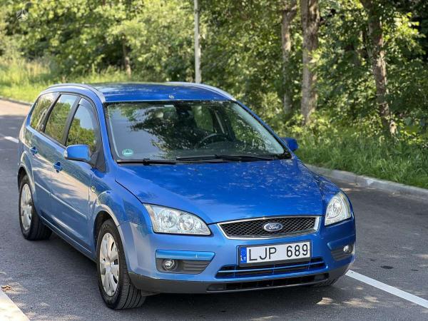 Blue Ford Focus 2006 in Klaipeda, with an engine capacity of 2.00 L and mileage of 34 thousand km for 999 €, photo 1 on AUTOMOTO.COM.LV