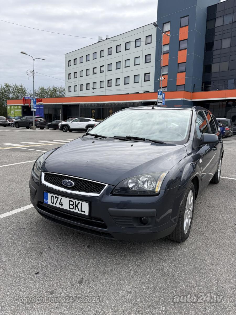 Blue Ford Focus 2006 in Tallinn, with an engine capacity of 1.60 L and mileage of 142 thousand km for 1600 €, photo 1 on AUTOMOTO.COM.LV
