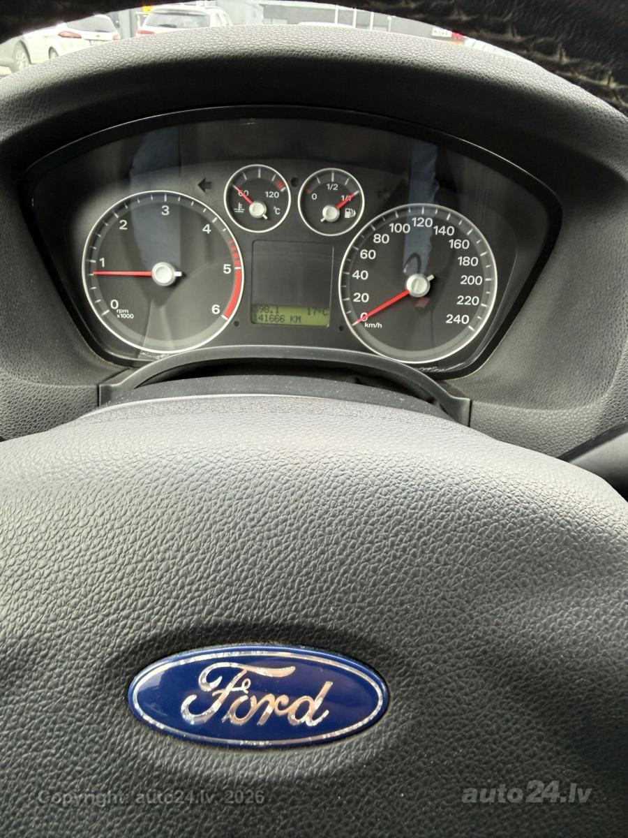 Blue Ford Focus 2006 in Tallinn, with an engine capacity of 1.60 L and mileage of 142 thousand km for 1600 €, photo 7 on AUTOMOTO.COM.LV