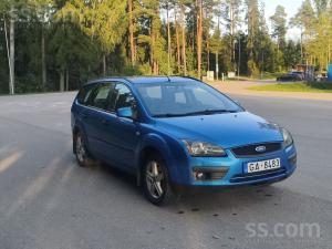 Blue Ford Focus 2006 in Madona, with an engine capacity of 1.60 L and mileage of 203 thousand km for 1300 €, photo  on AUTOMOTO.COM.LV