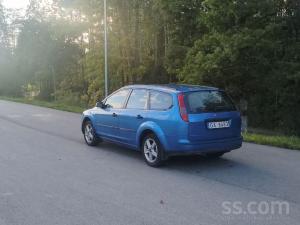 Blue Ford Focus 2006 in Madona, with an engine capacity of 1.60 L and mileage of 203 thousand km for 1300 €, photo 6 on AUTOMOTO.COM.LV