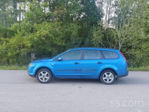 Blue Ford Focus 2006 in Madona, with an engine capacity of 1.60 L and mileage of 203 thousand km for 1300 €, photo 7 on AUTOMOTO.COM.LV