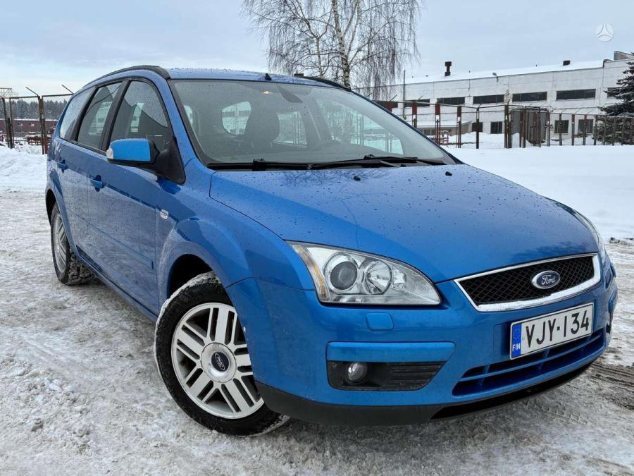 Zils Ford Focus 2007 Rokiškis, ar dzinēja tilpumu 2.00 L un nobraukumu 235 tūkst. km par 1150 €, foto 1 vietnē AUTOMOTO.COM.LV