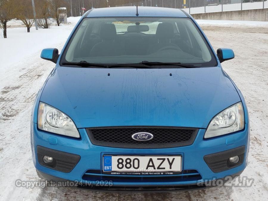 Blue Ford Focus 2007 in Tartu, with an engine capacity of 1.40 L and mileage of 125 thousand km for 2000 €, photo 2 on AUTOMOTO.COM.LV