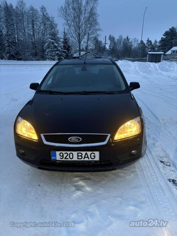 Blue Ford Focus 2007 in Tallinn, with an engine capacity of 1.60 L and mileage of 230 thousand km for 1250 €, photo 1 on AUTOMOTO.COM.LV