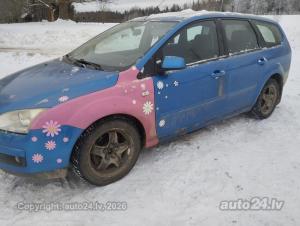 Blue Ford Focus 2007 in Tallinn, with an engine capacity of 1.60 L and mileage of 0 thousand km for 600 €, photo 2 on AUTOMOTO.COM.LV
