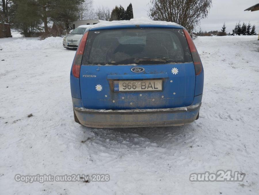 Blue Ford Focus 2007 in Tallinn, with an engine capacity of 1.60 L and mileage of 0 thousand km for 600 €, photo 4 on AUTOMOTO.COM.LV