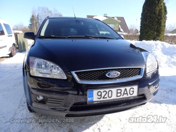 Blue Ford Focus 2007 in Jogeva, with an engine capacity of 1.60 L and mileage of 230 thousand km for 2499 €, photo 3 on AUTOMOTO.COM.LV
