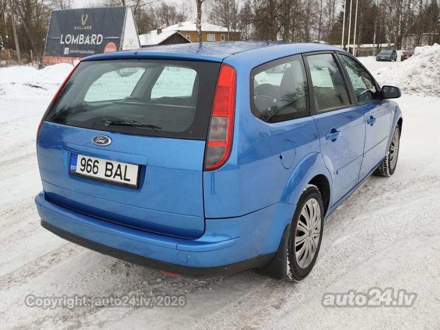 Zils Ford Focus 2007 Tartu, ar dzinēja tilpumu 1.60 L un nobraukumu 210 tūkst. km par 2299 €, foto 5 vietnē AUTOMOTO.COM.LV