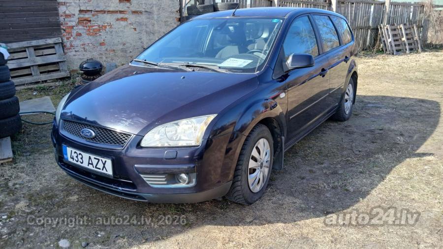 Blue Ford Focus 2007 in Parnu, with an engine capacity of 1.60 L and mileage of 199 thousand km for 1299 €, photo 1 on AUTOMOTO.COM.LV